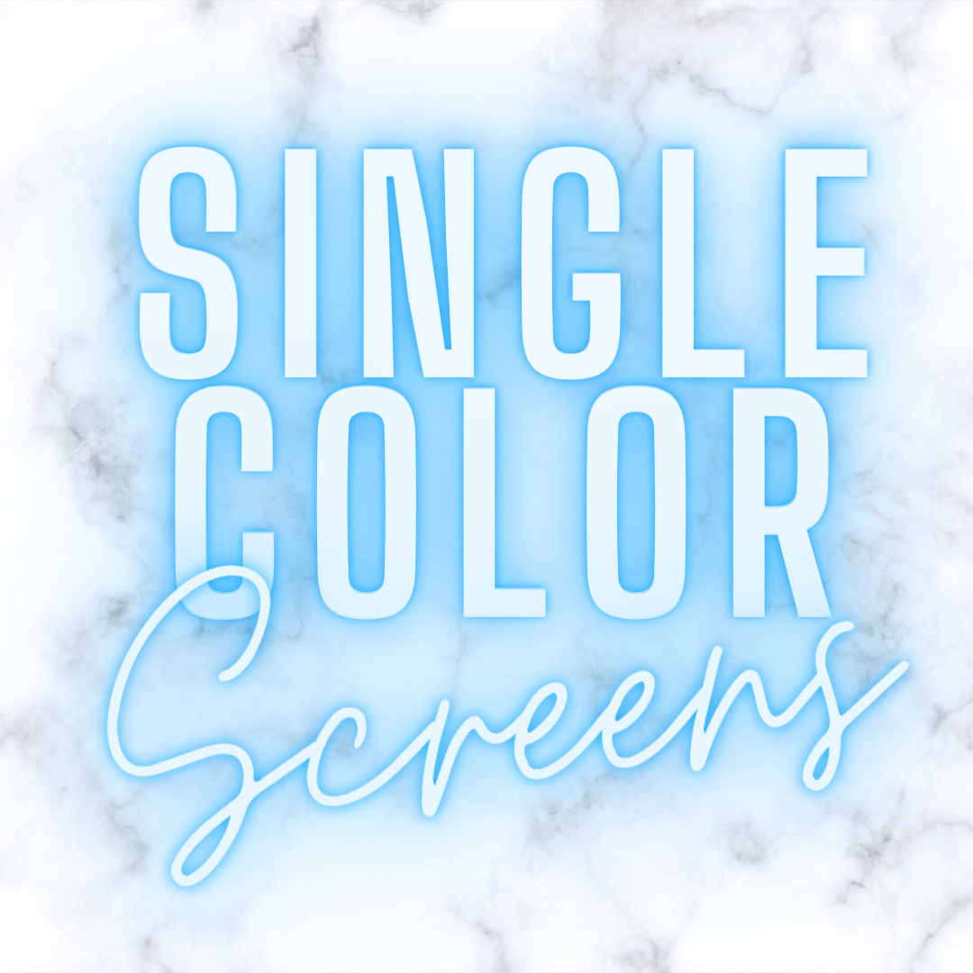 Single Color Screen Print Transfers – Swank Transfers