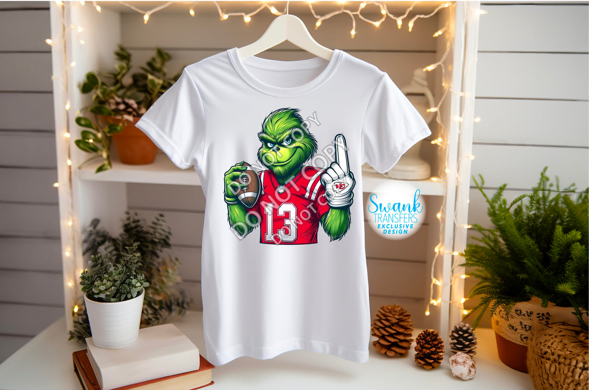 Greenie Team Player INFANT-ADULT DTF (Direct To Film) Transfer – Swank ...