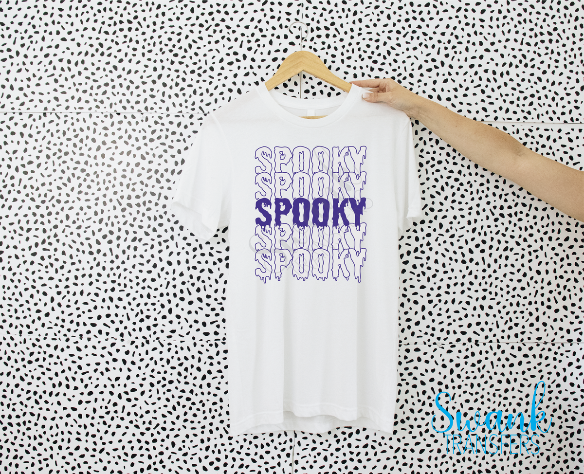 Spooky Spooky Spooky Screen Print Transfer RTS – Swank Transfers